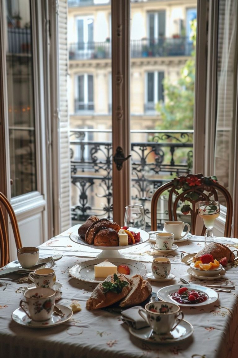 The Typical French Breakfast (at Home vs. Hotel vs. Café)